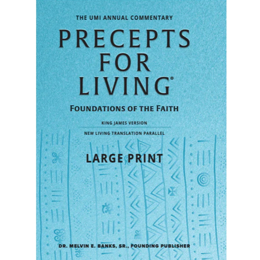 Precepts for Living®: Foundations of the Faith Large Print (2025-2026 ...